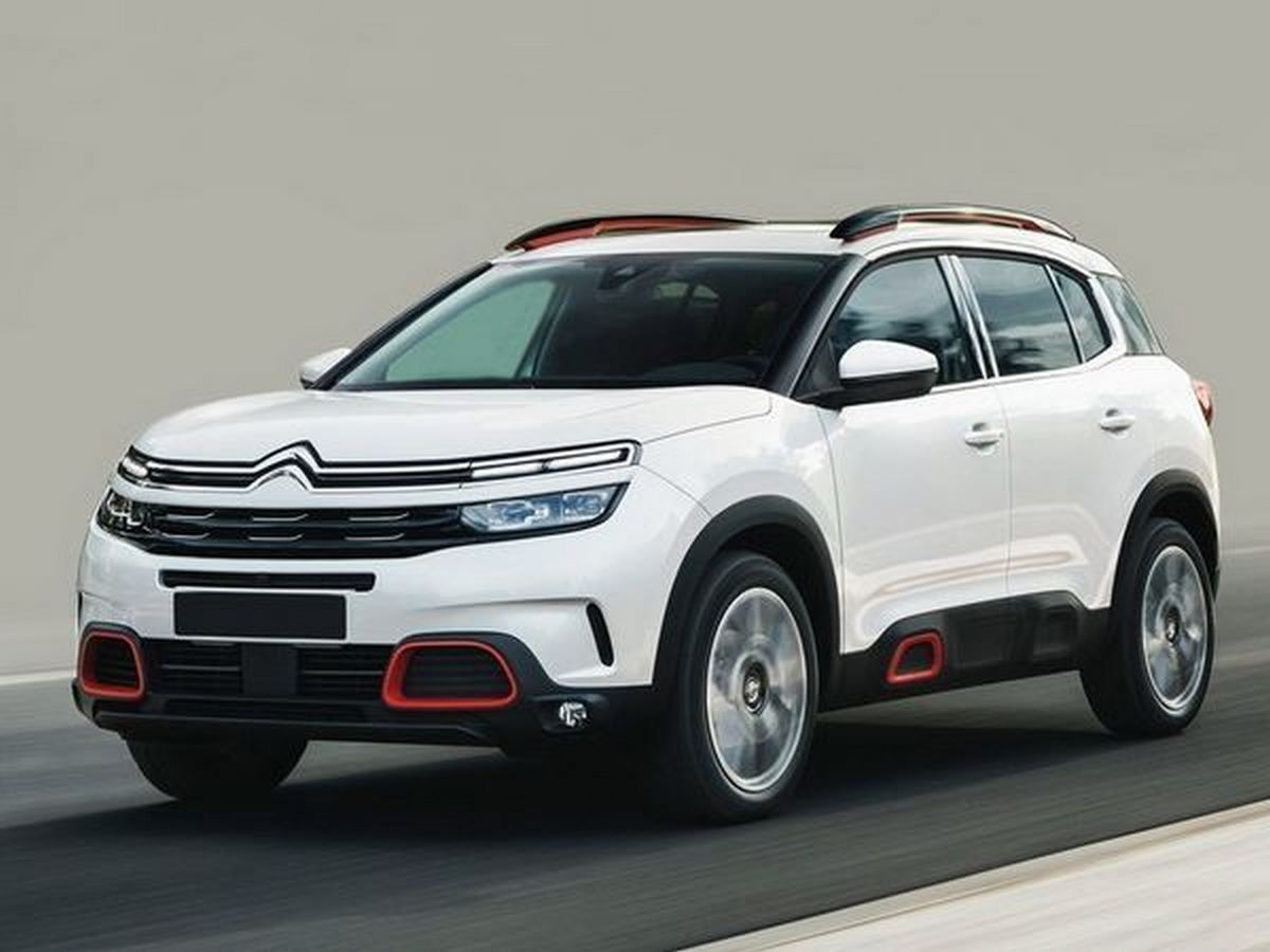 Чорні накладки на пороги Citroen C5 Aircross I (C84) - Avisa - V-Tuning